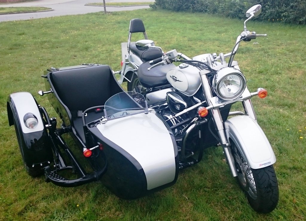 ural beiwagen - bildergalerie fertiger motorrad gespannne / reisegespann