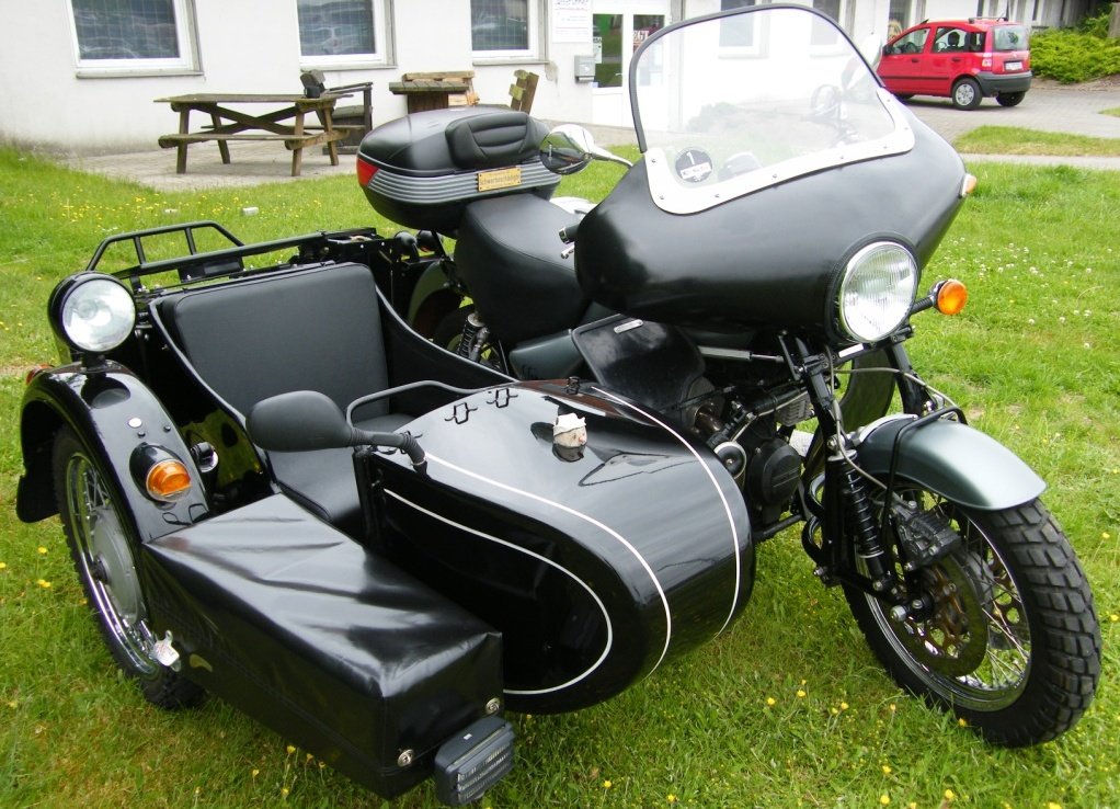 ural beiwagen - bildergalerie fertiger motorrad gespannne / reisegespann