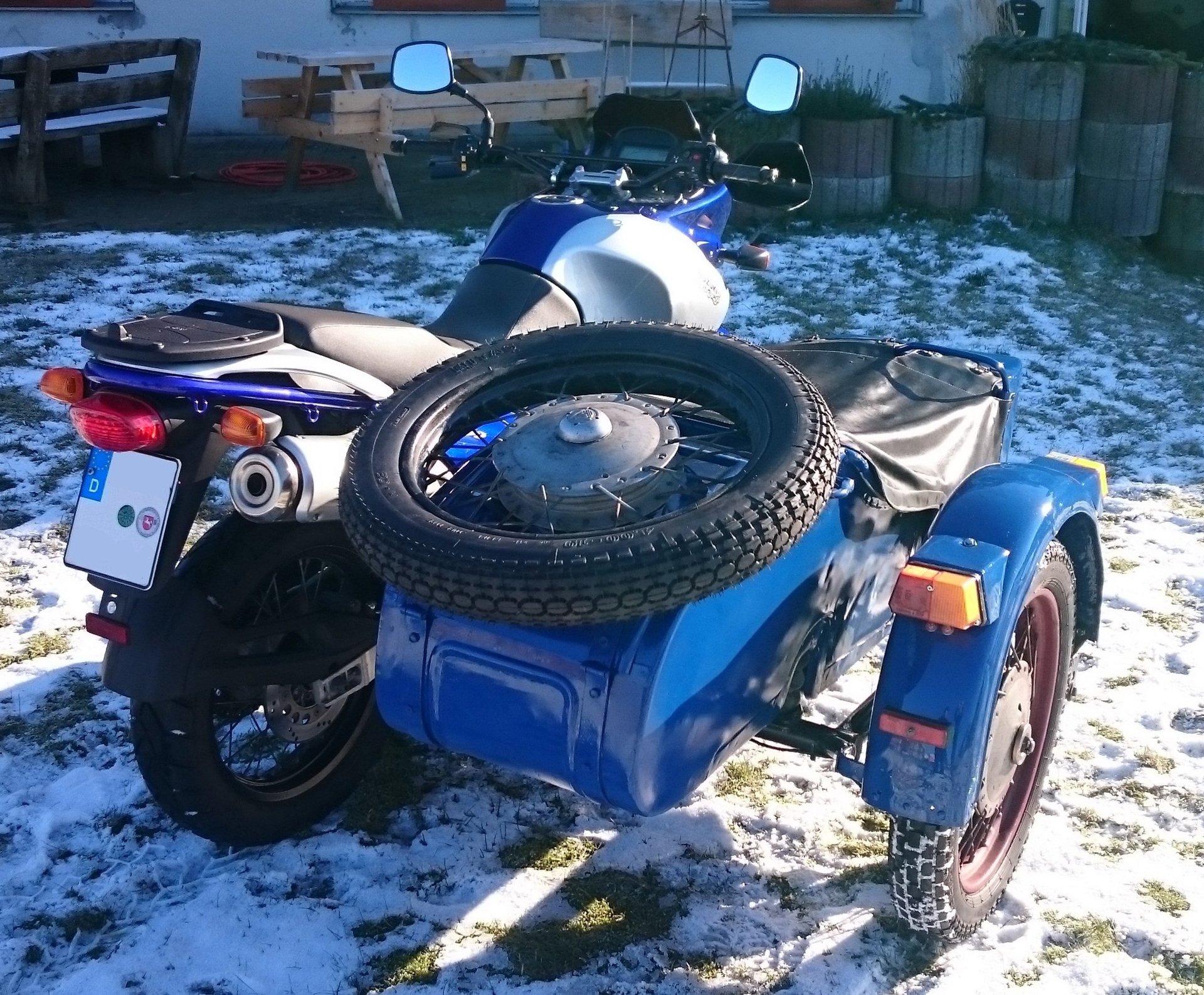 ural beiwagen - bildergalerie fertiger motorrad gespannne / reisegespann