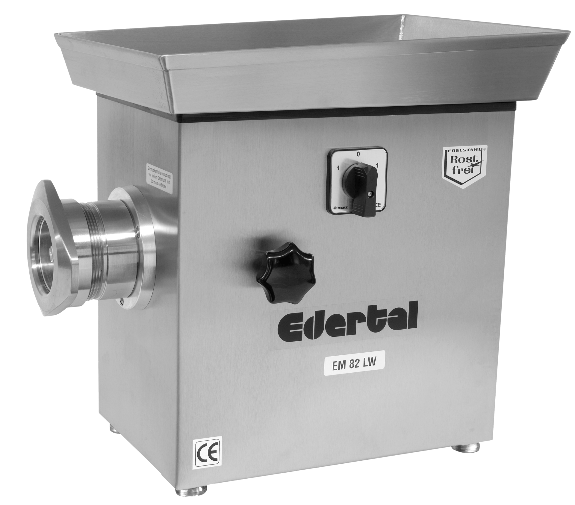 Edertal Fleischwolf, Steaker, Schleifmaschine, Würfelschneider