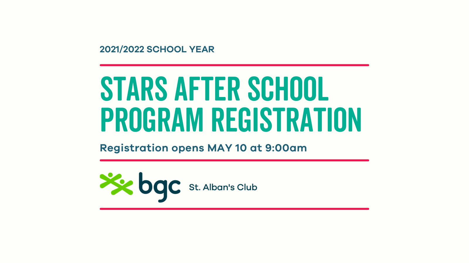 Sign up for next year's after school programs!