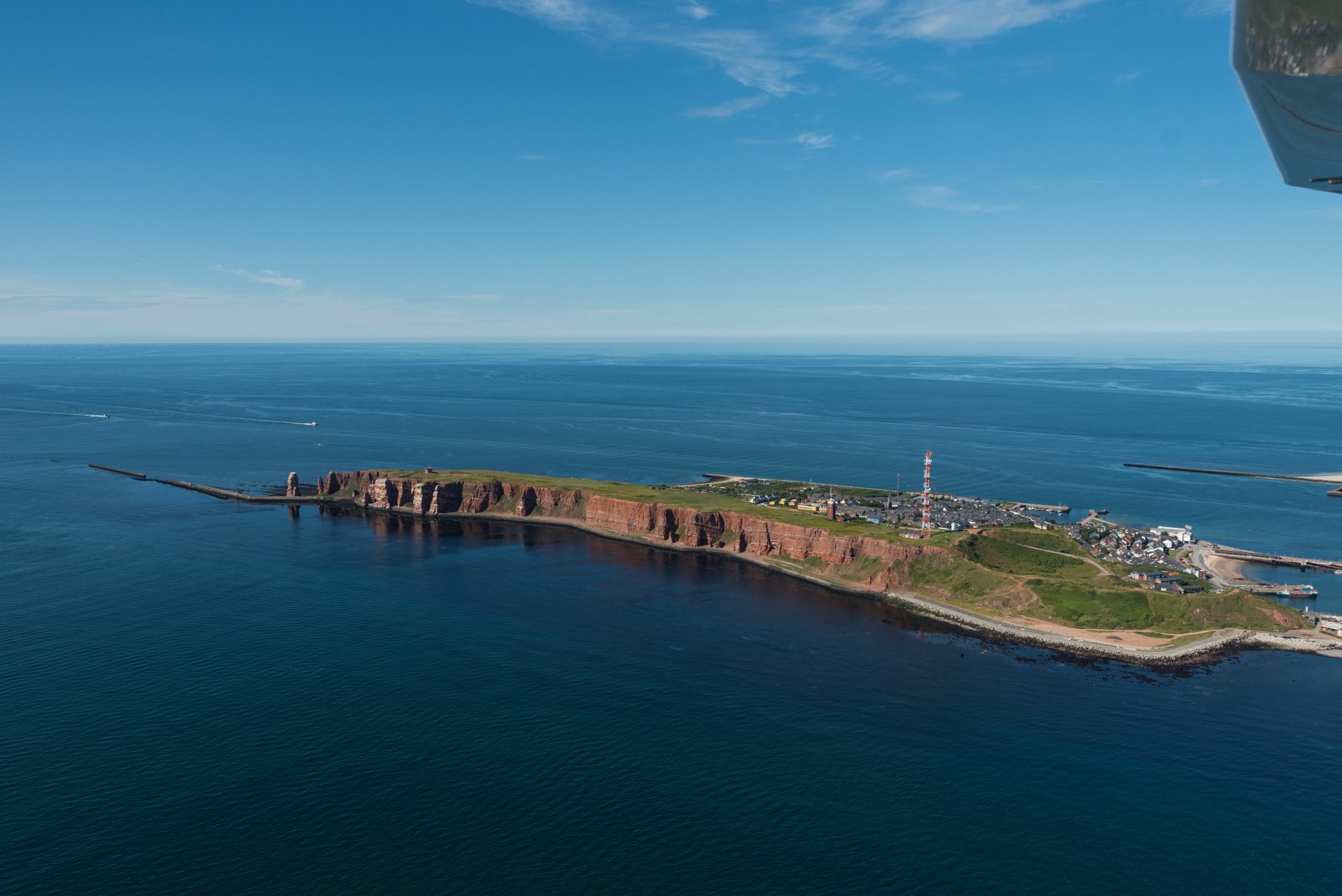 Helgoland – roter Fels in blauer Nordsee