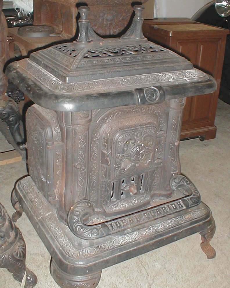 Antique wood and coal stoves