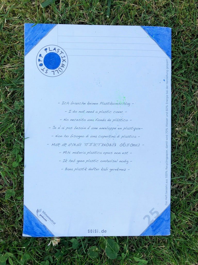 soisi - Schulhefte ohne Umschlag
