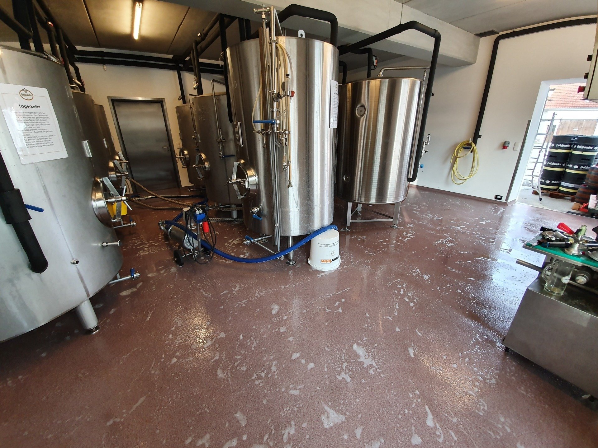 Das ist das Team der Munich Brew Mafia: Dario Niklas und Alex