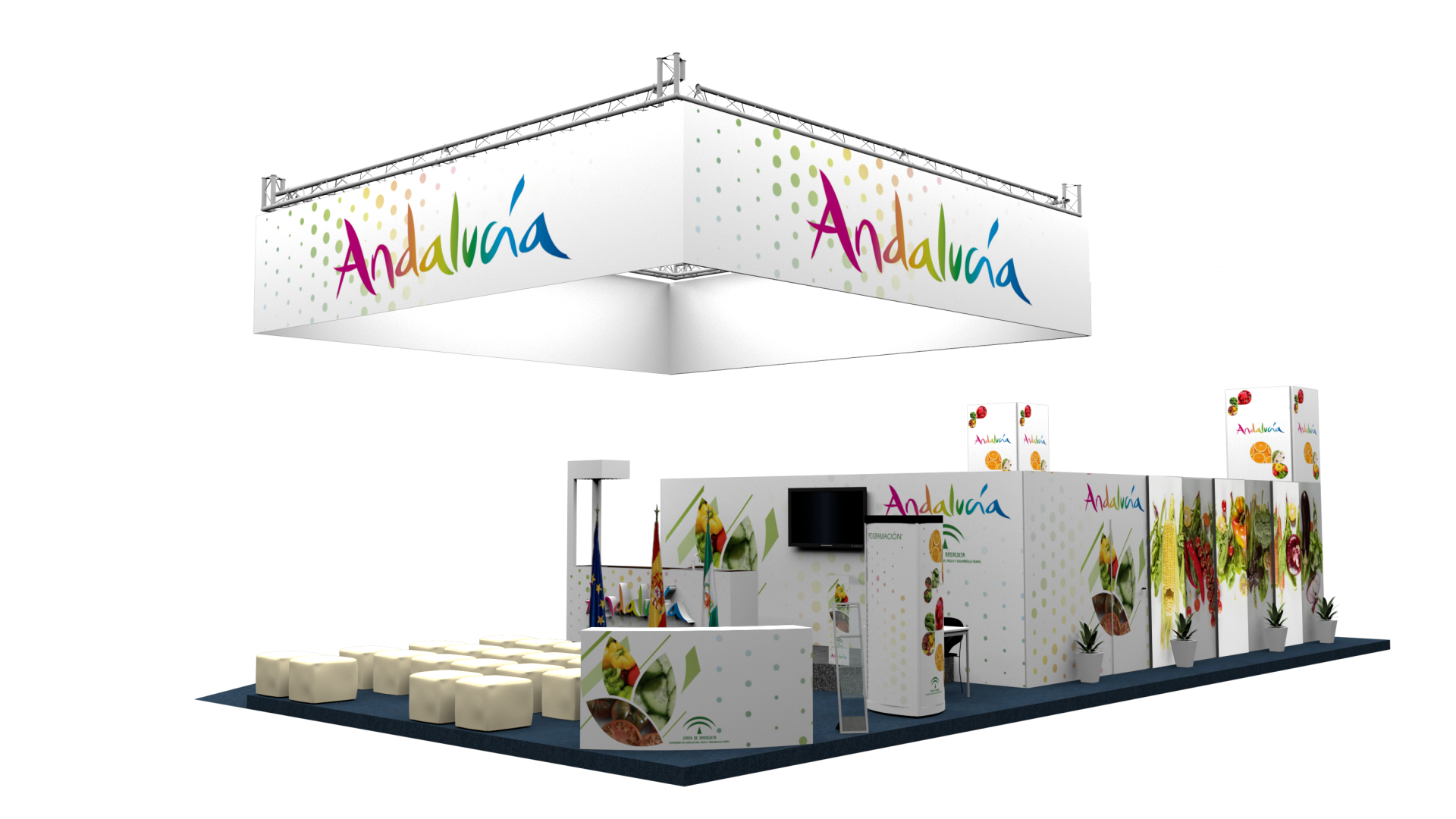 Diseño y Montaje de Stands para eventos