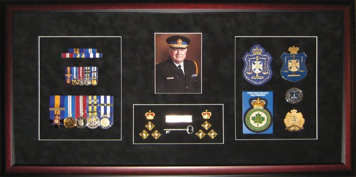 Shadow Boxes - Multi-Generation Military and Police