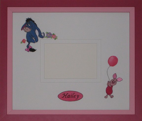 Kid's Corner - Baby Girl's Personalized Photo Frame