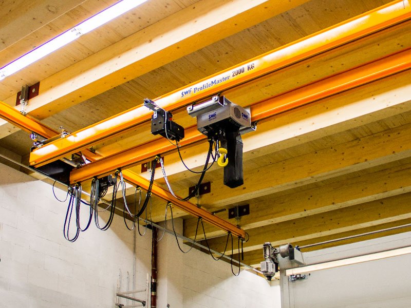 Light Crane Systems; Supply, Sales & Service - Steel & Aluminium