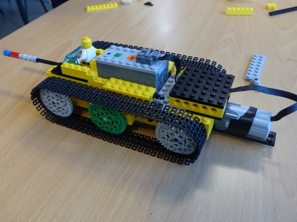 Lego tank design and technology workshop.