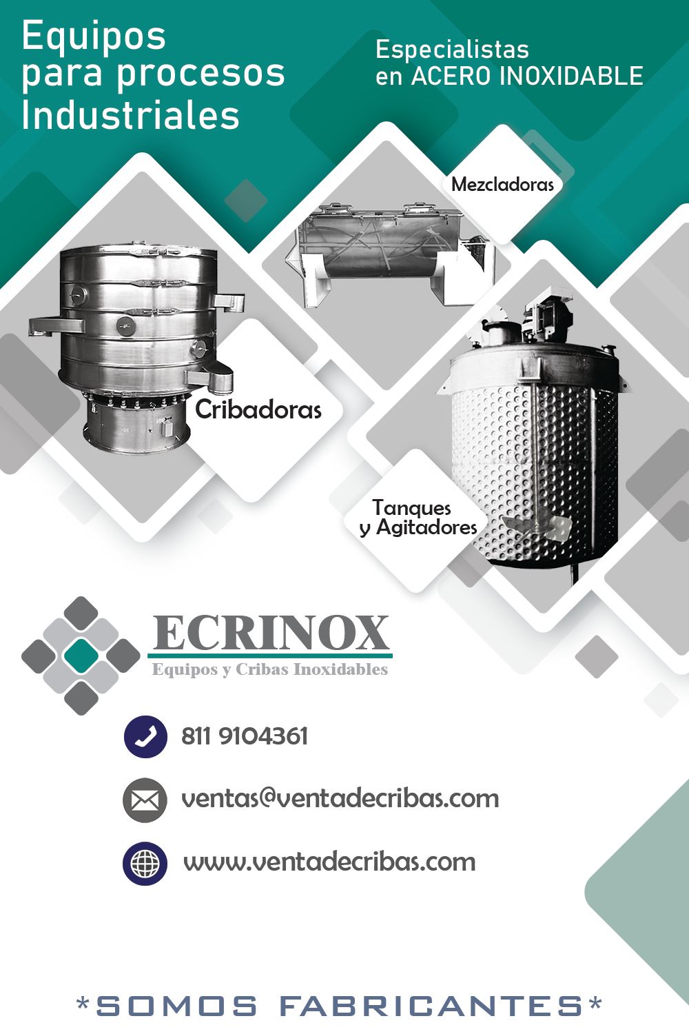 Refacciones y Partes para Cribas en México