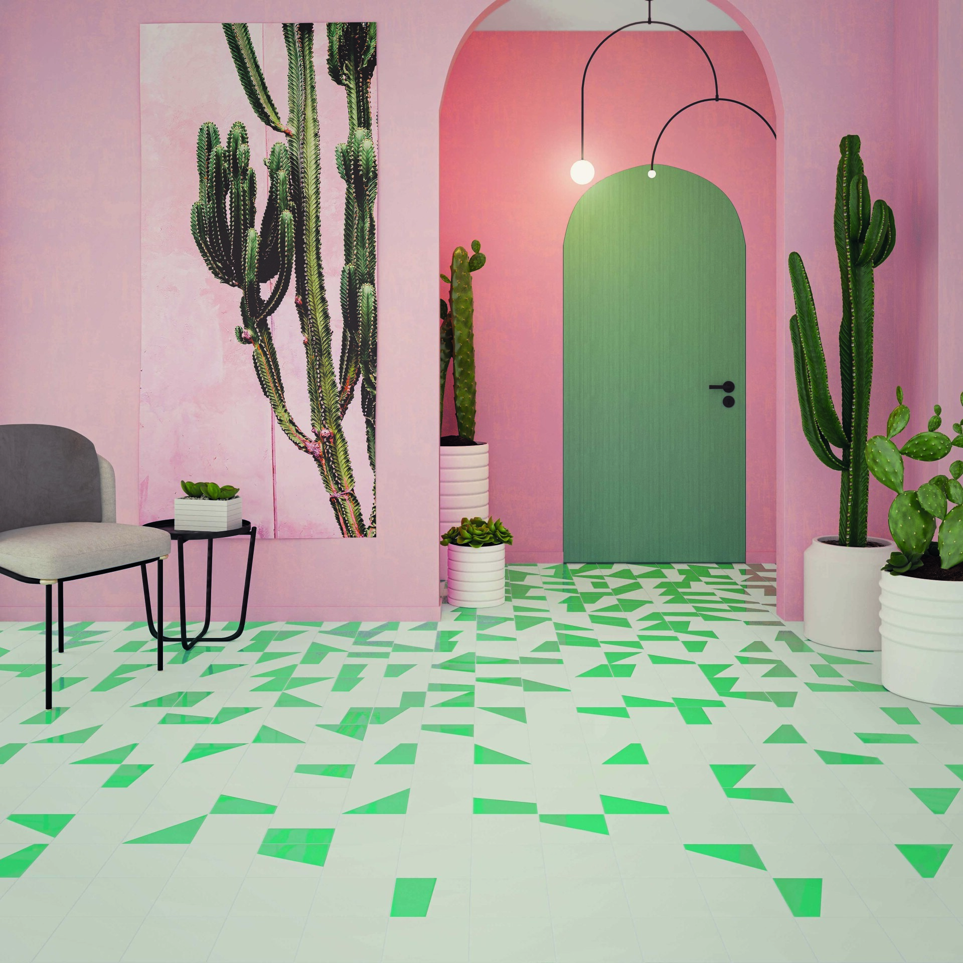 Geometric and pattern effect tiles Interior design tiles