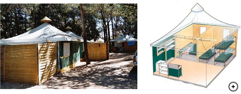 équipements du camping