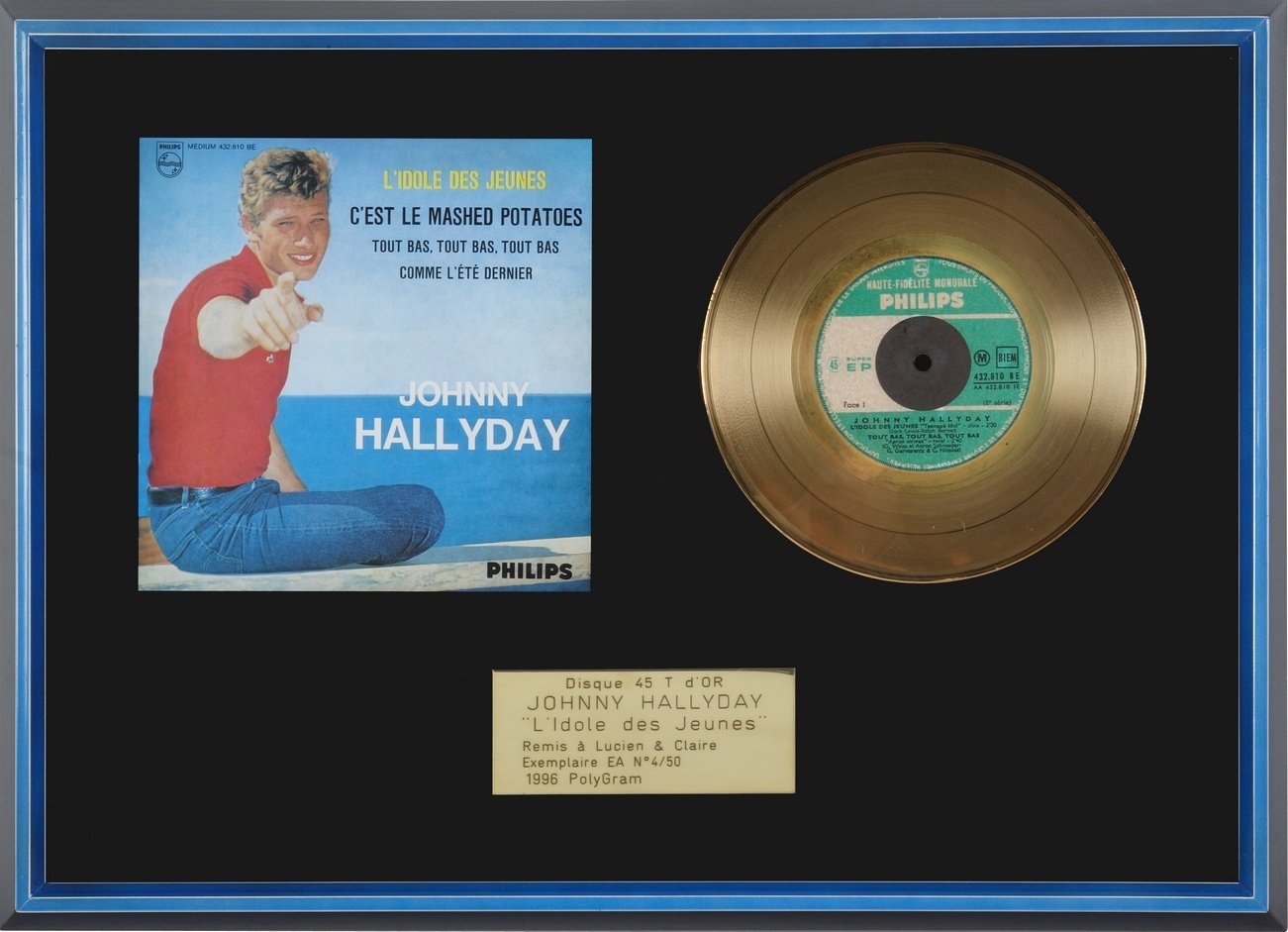 Galaxie des Stars, spécialiste disque d'or, platine, diamant