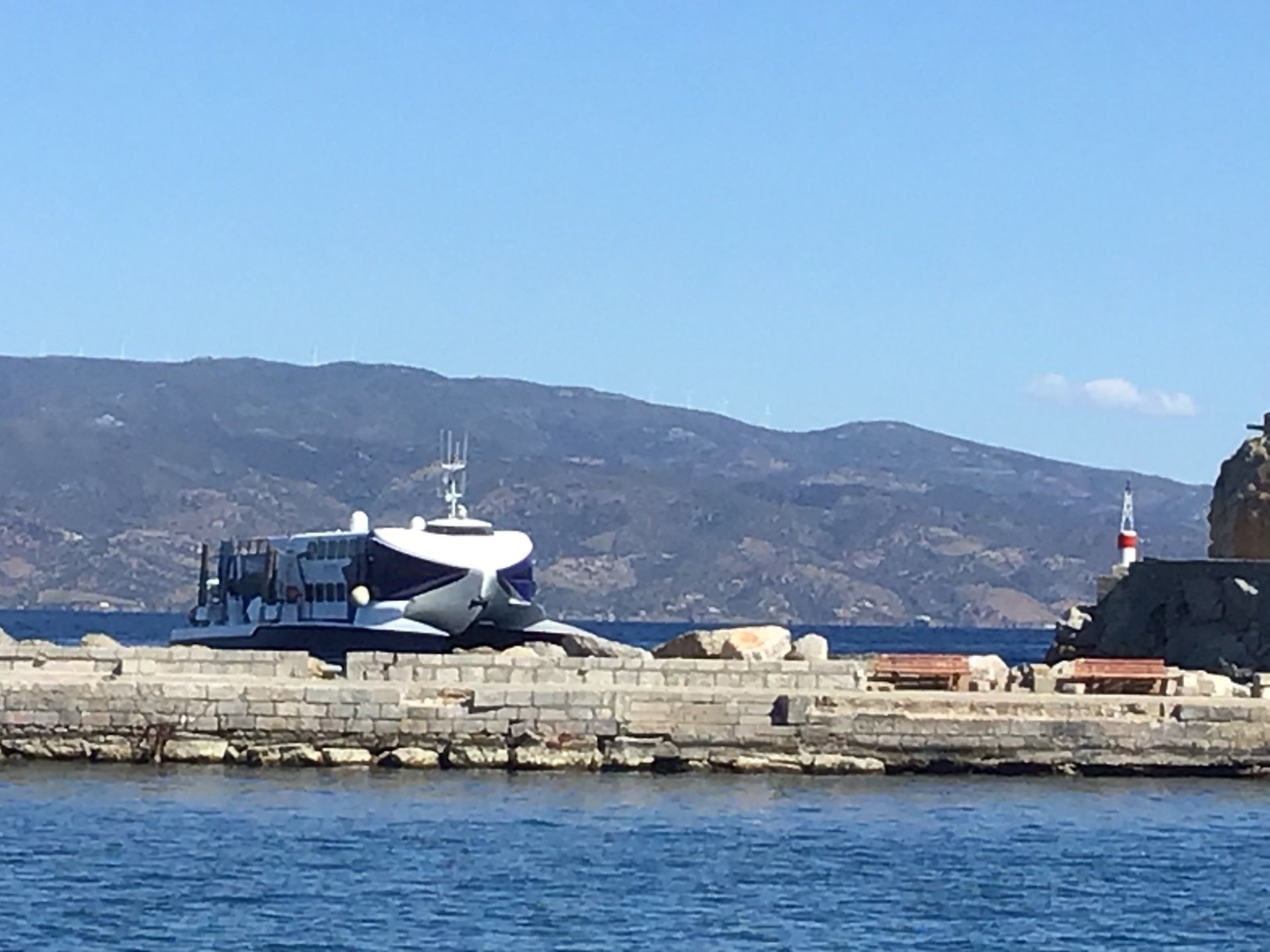 Alpha Lines Speed Cat travel to Hydra Island Greece