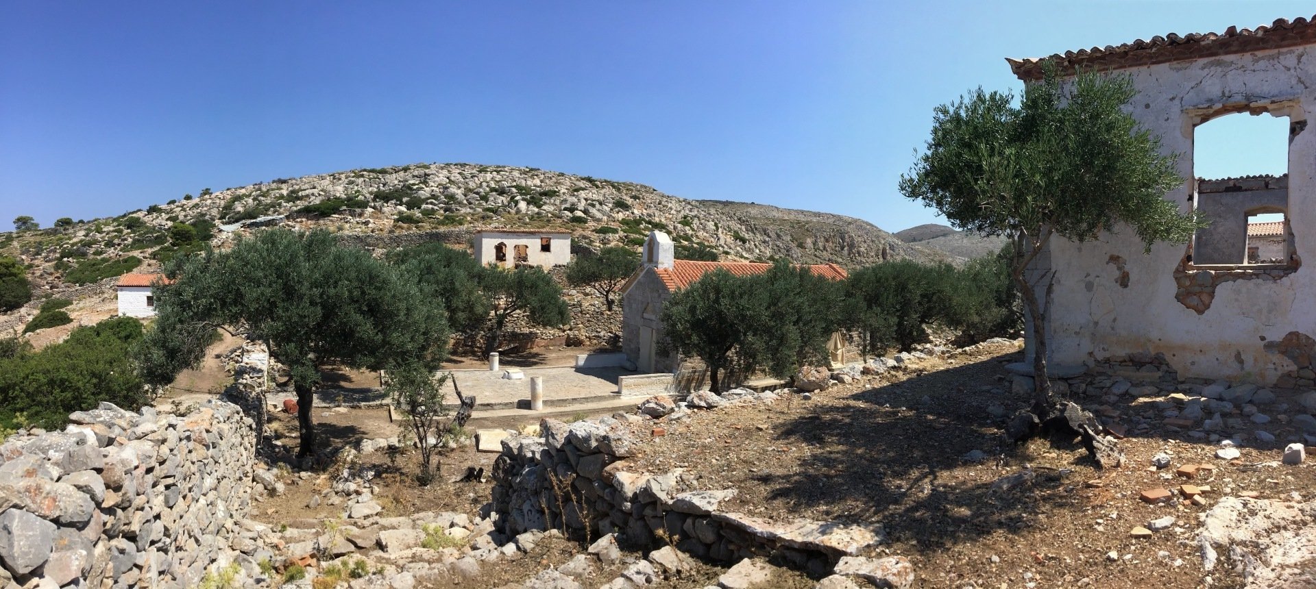 Episkopi on Hydra Island Greece