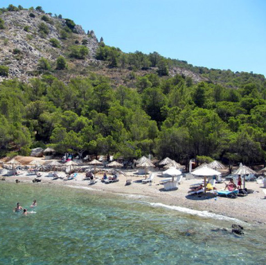 Hydra Beaches - swimming & sunbathing on Hydra Island Greece