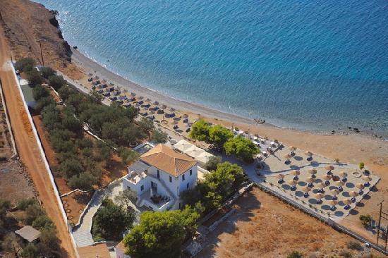 Plakes Beach, beaches on Hydra Island Greece