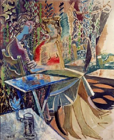 Nikos Hadjikyiakos-Ghikas - Hydra Island Greek Artists