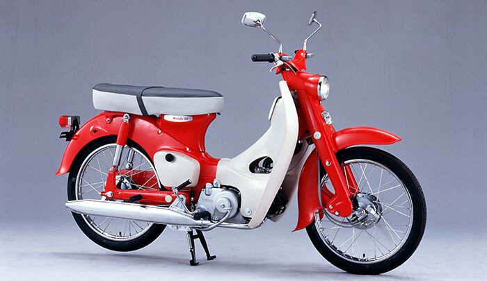 C100 Super Cub, 1958