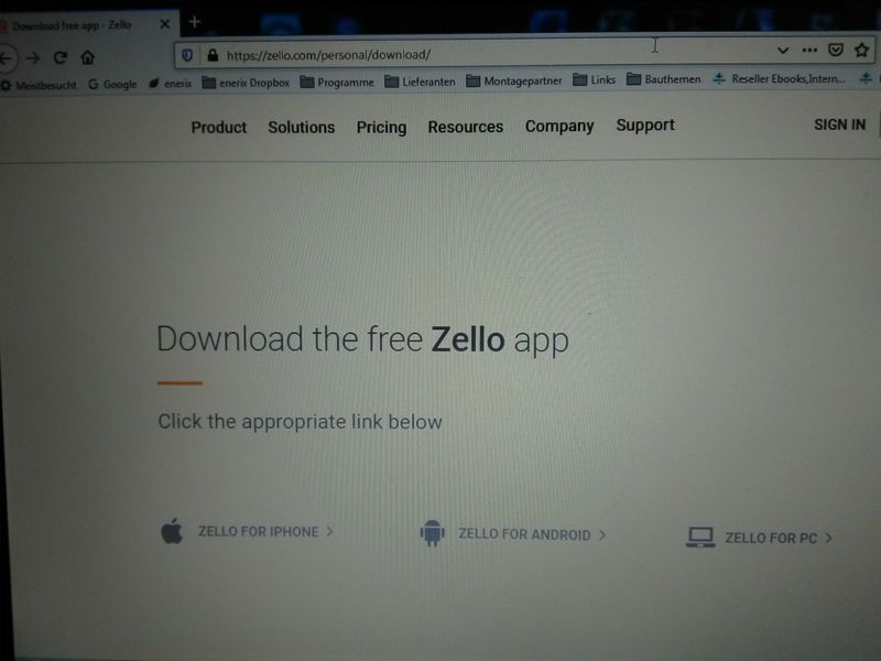 APP auf PC einrichten