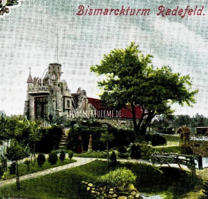 Der Bismarckturm in Radefeld (Schkeuditz)