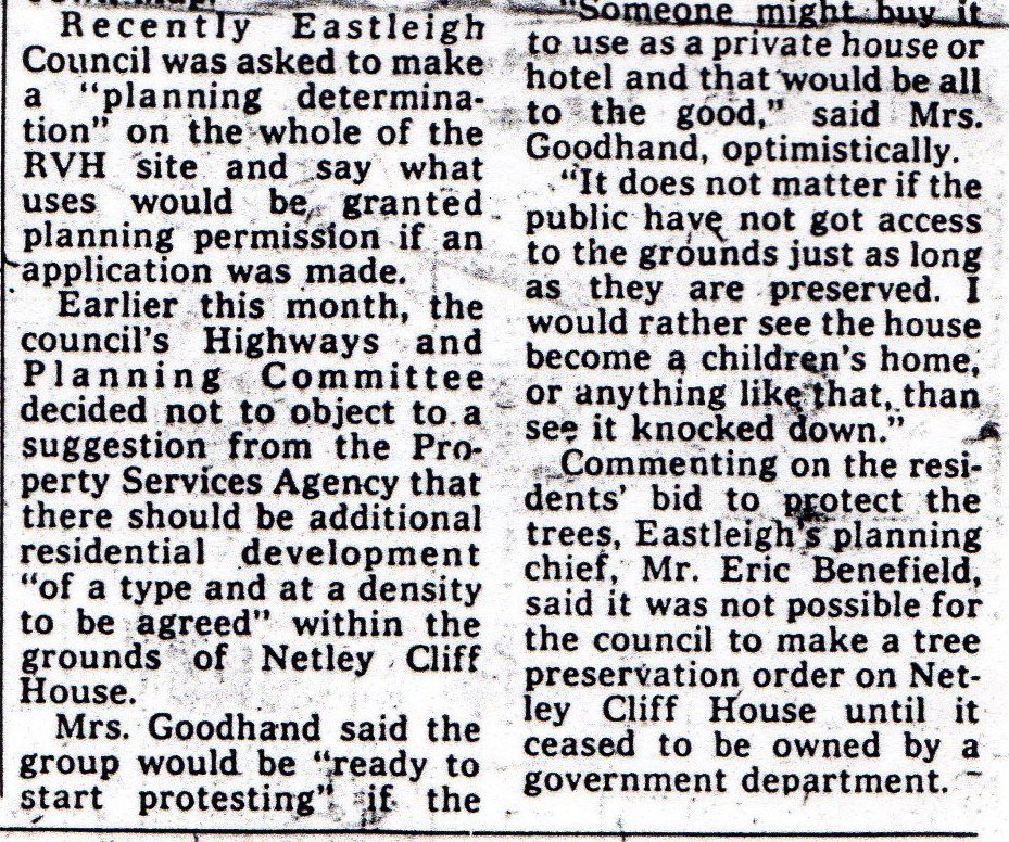 Lost (but not forgotten) Locations in Netley Abbey Village
