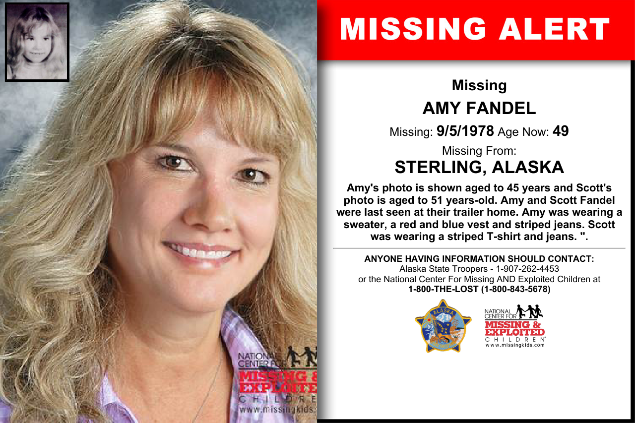 Missing: Amy & Scott Fandel and Jennifer Kesse