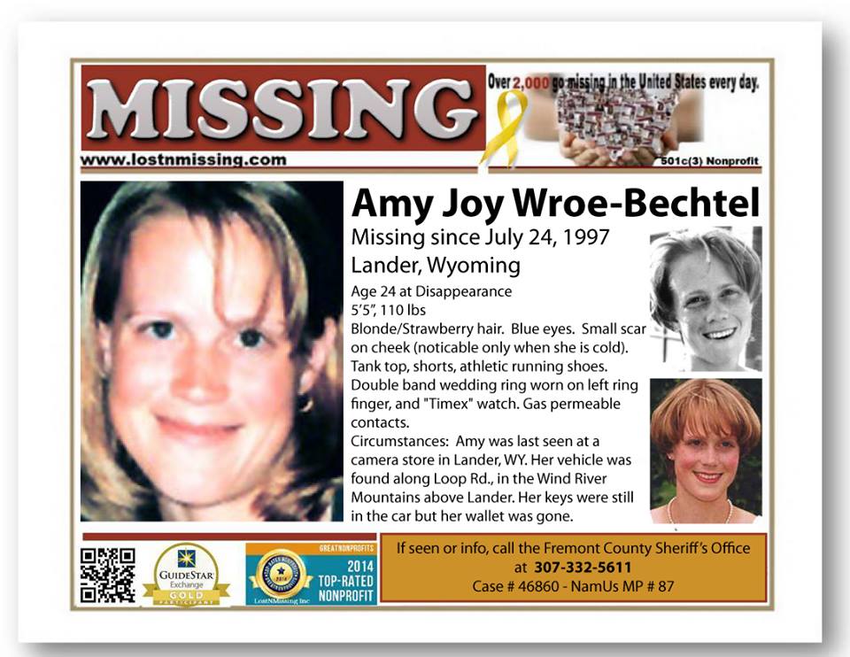 Missing: Abigail Jo Blagg and Amy Joy Wroe-Bechtel