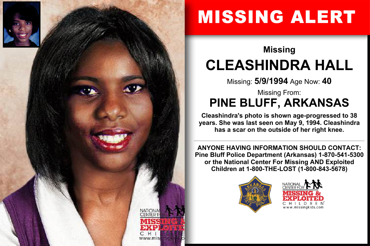 Missing: Cleashindra Hall and Merrian Carver