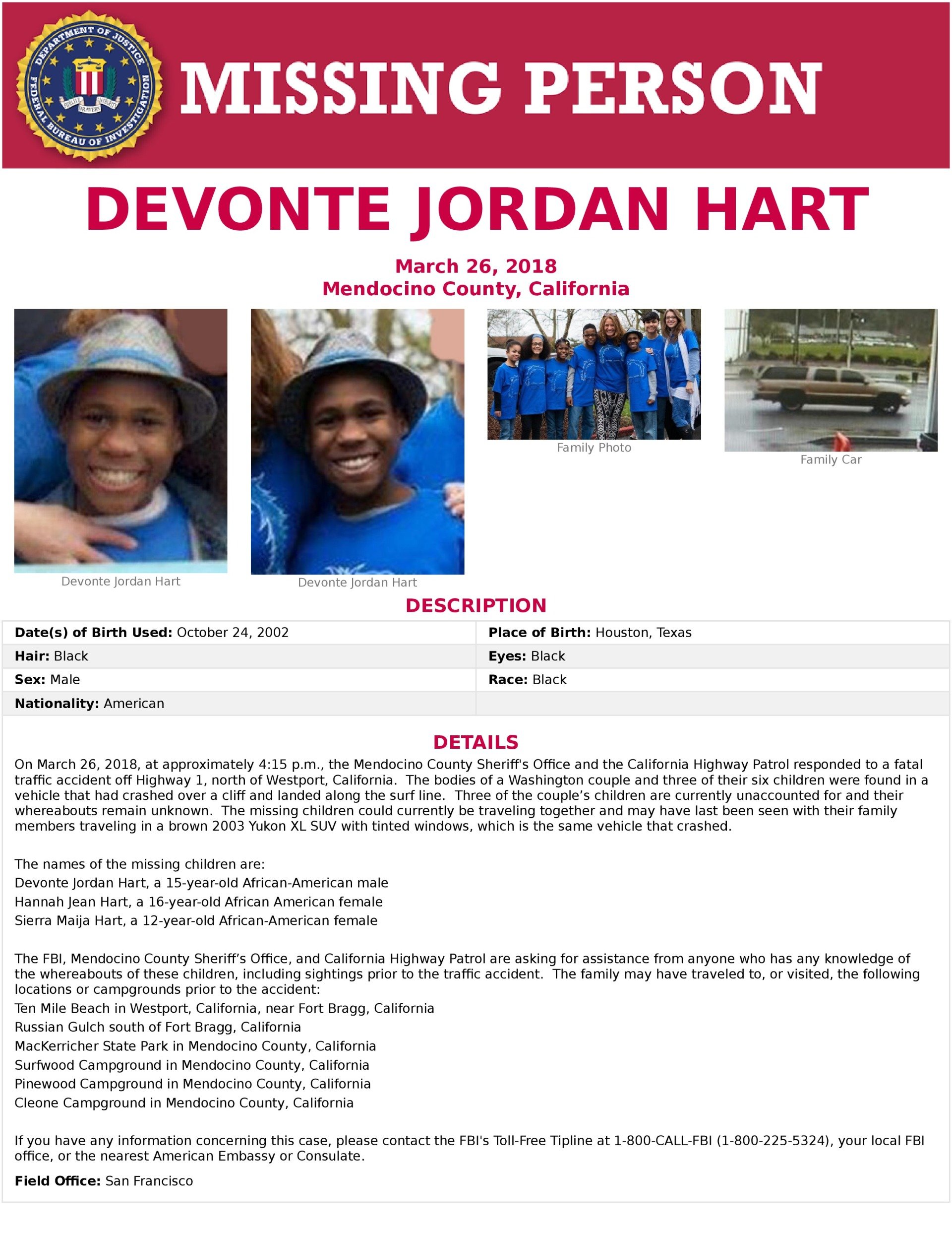 Missing: Devonte Hart and Jacquelyn Markham