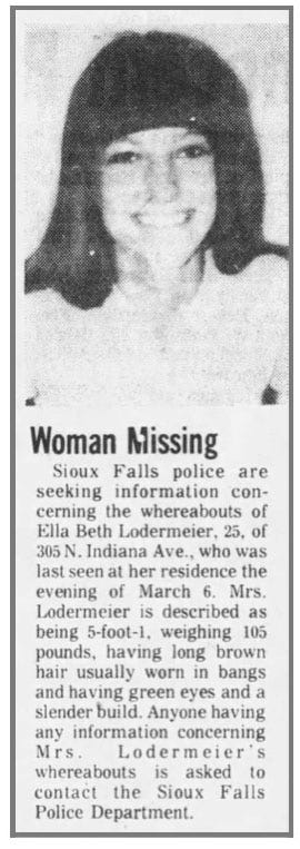 Missing: Cynthia Anderson and Ellabeth Lodermeier