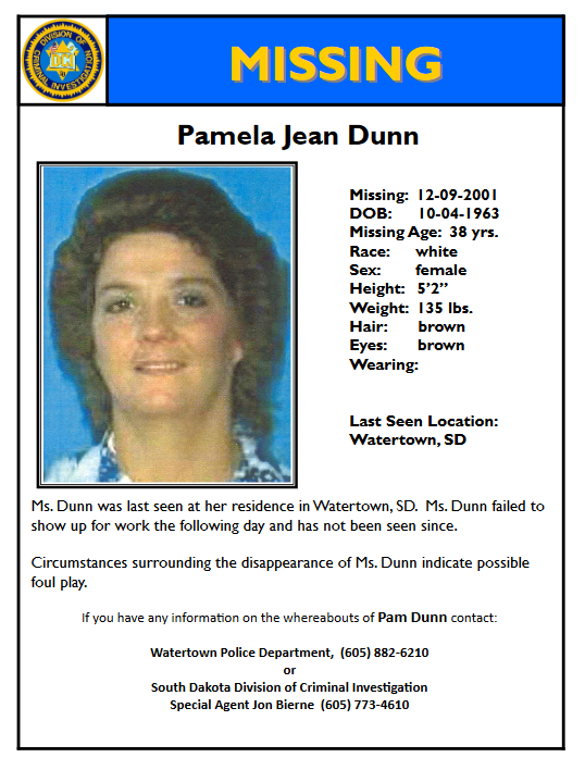 Missing: Pamela Jean Dunn and Veronica Safranski