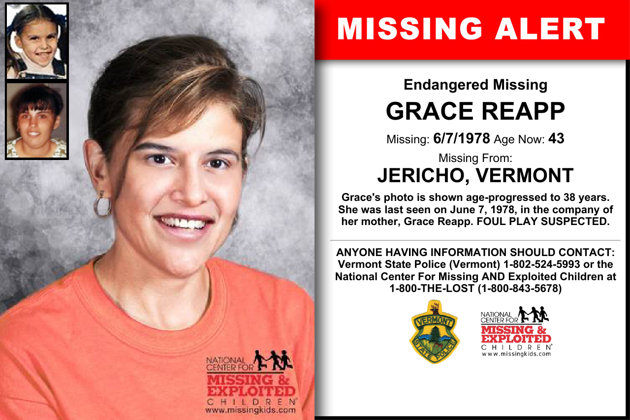 Missing: Amber Hoops and Grace & Gracie Reapp
