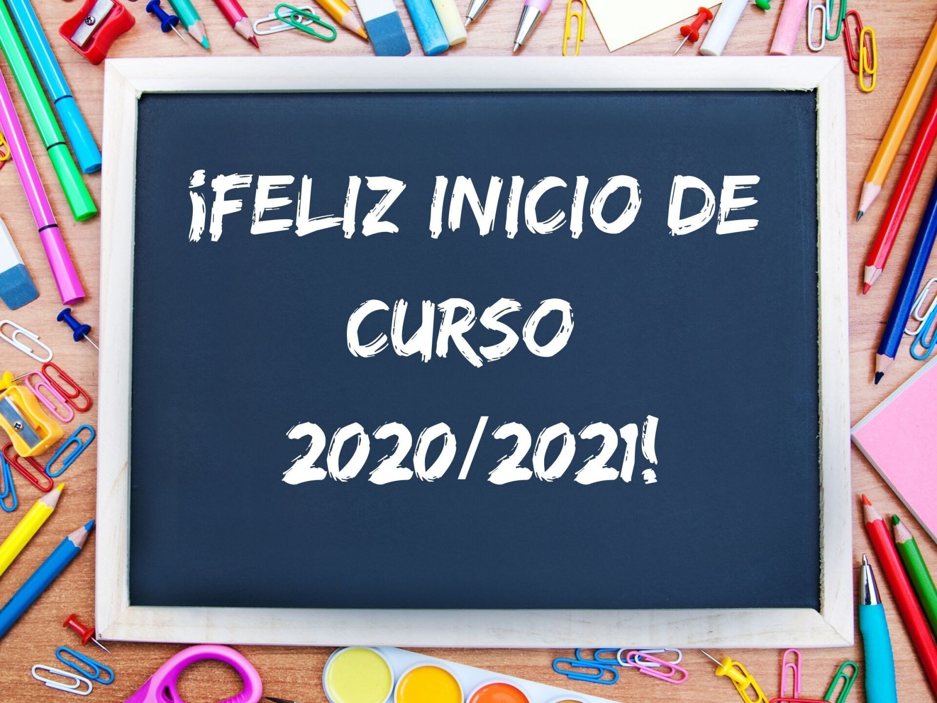 Inicio de curso 20/21