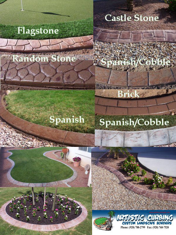 STANDARD CURBING STYLES