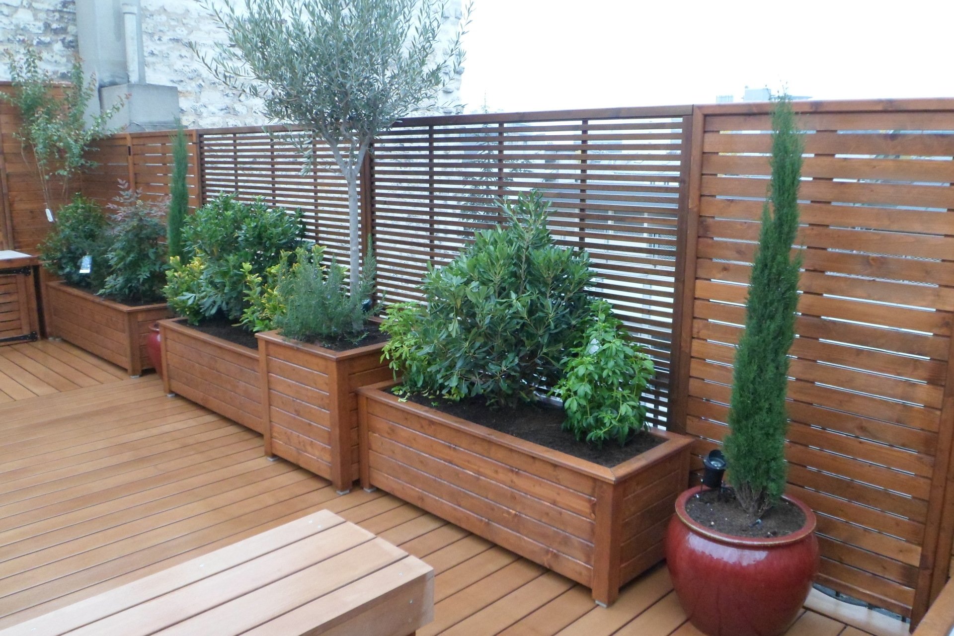 Claustras de terrasse