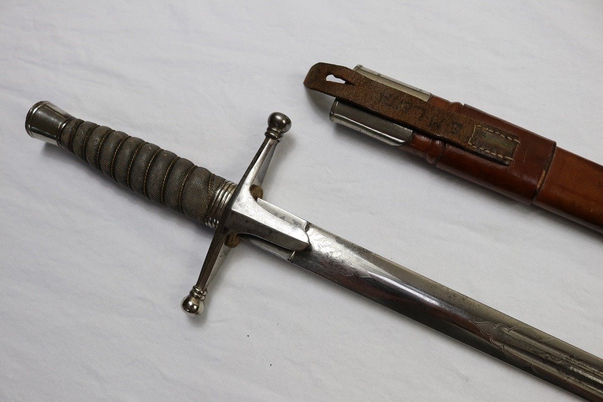 Important Reeves Patent Solid Hilt British Light Cavalry Officer's Sword