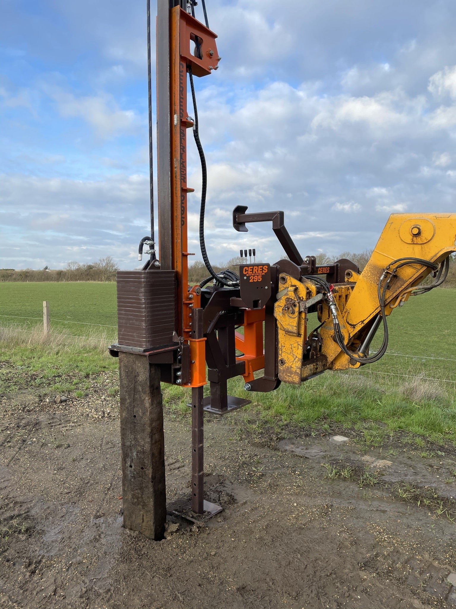 Striker Post Driver | CERES Machinery | Made in the UK