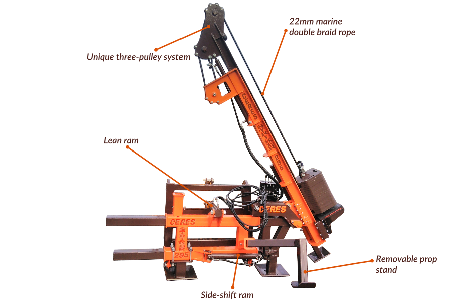 Striker Post Driver | CERES Machinery | Made in the UK