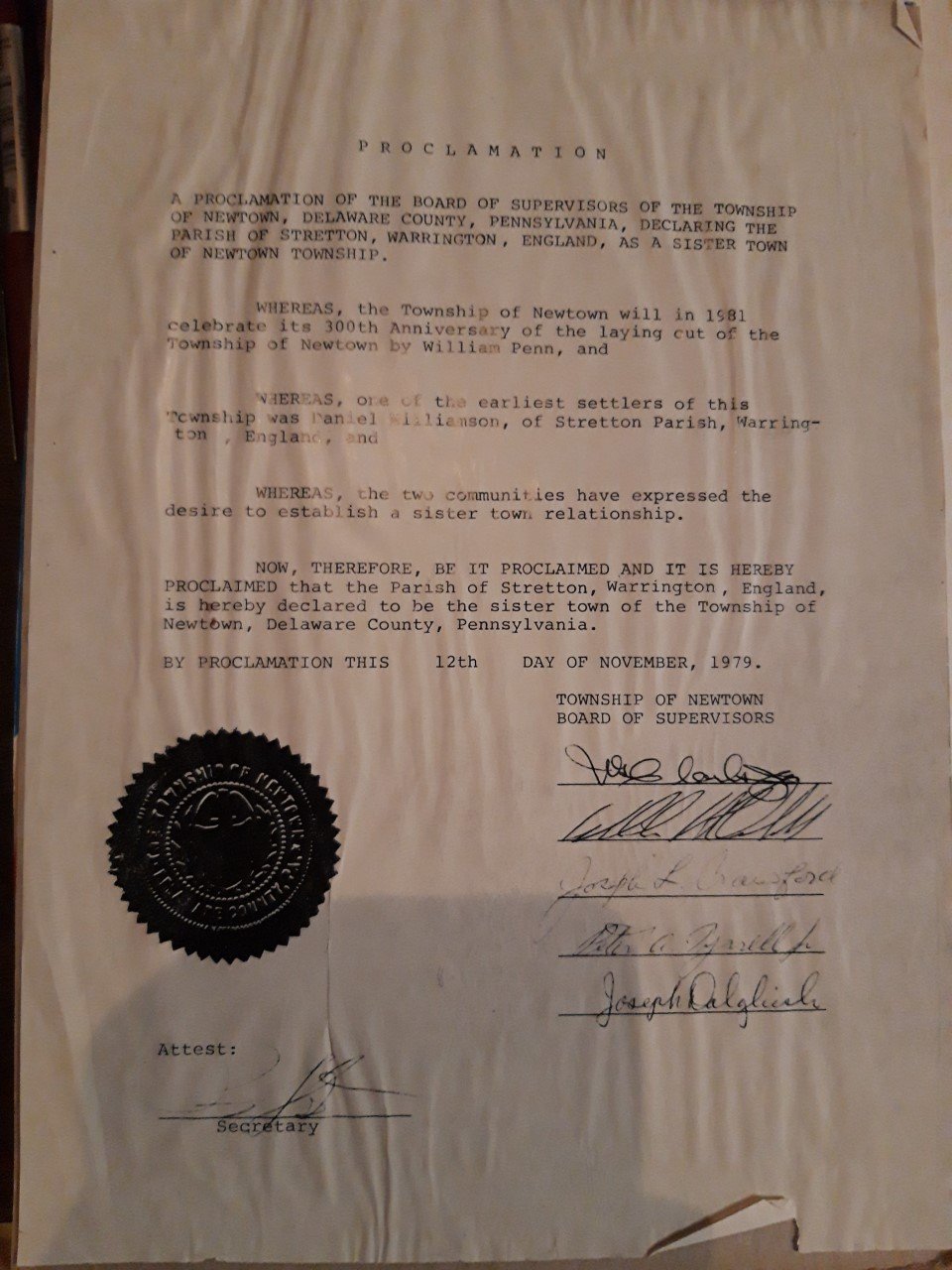 The History of Stretton