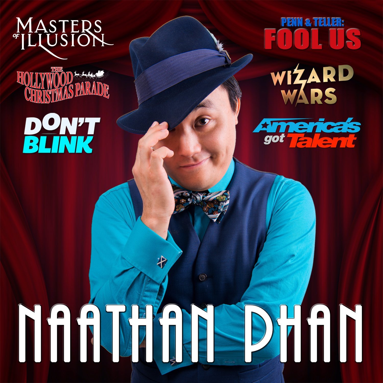 Official website for Naathan Phan Magic Asian Man