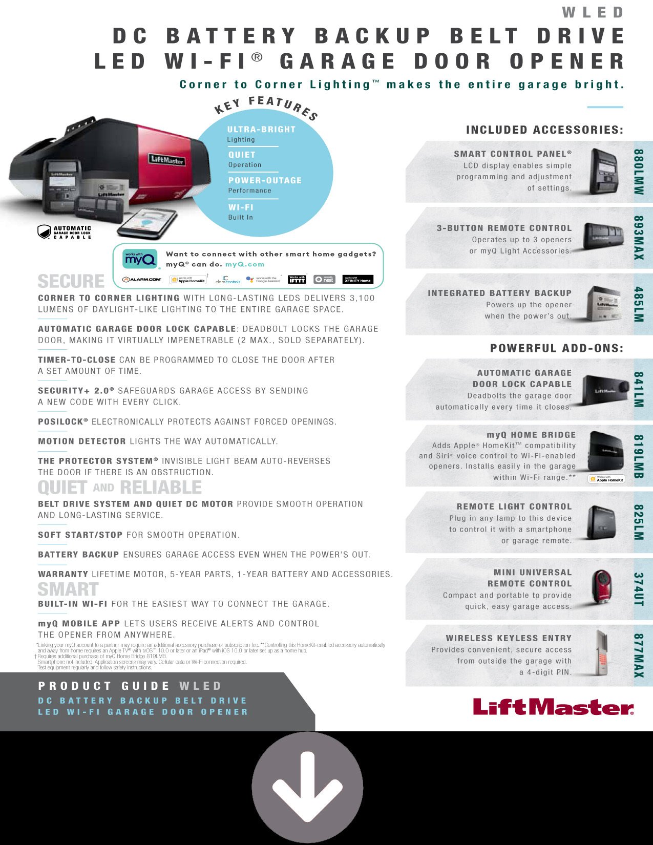 Garage Door Opener & Garage Door Brochures