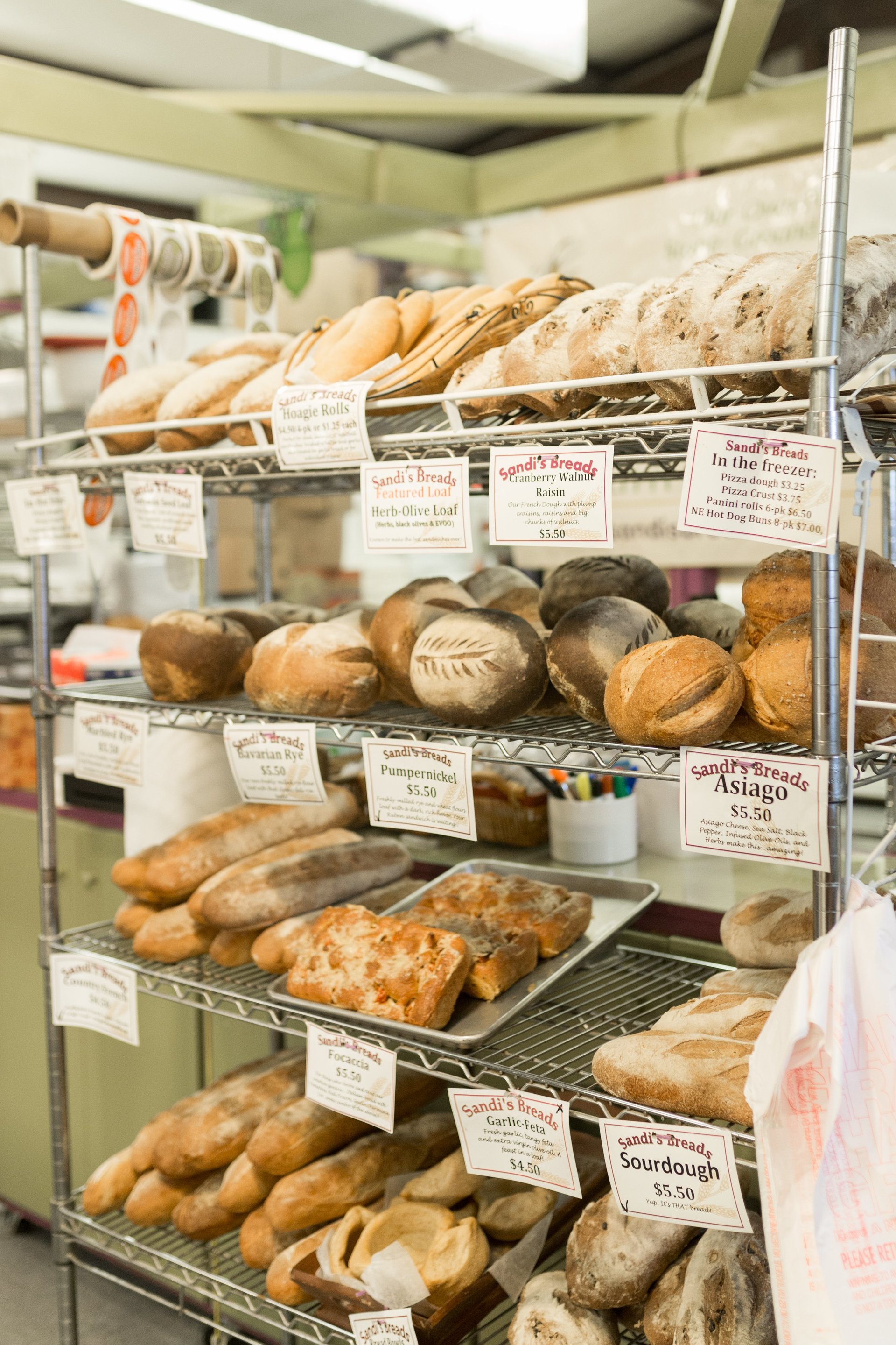Sandi's Breads - Whole Grain Healthy Choice