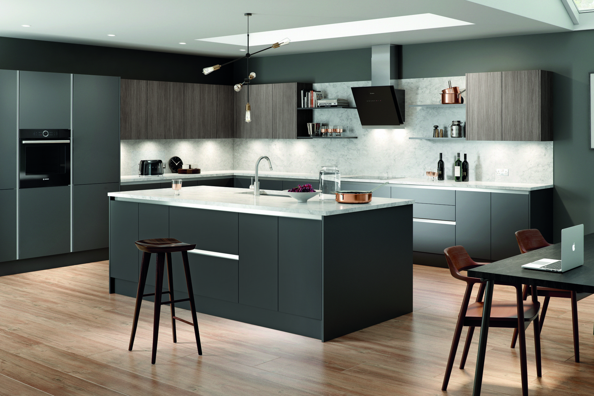 True Handleless Kitchens at JBK Rawtenstall Rossendale
