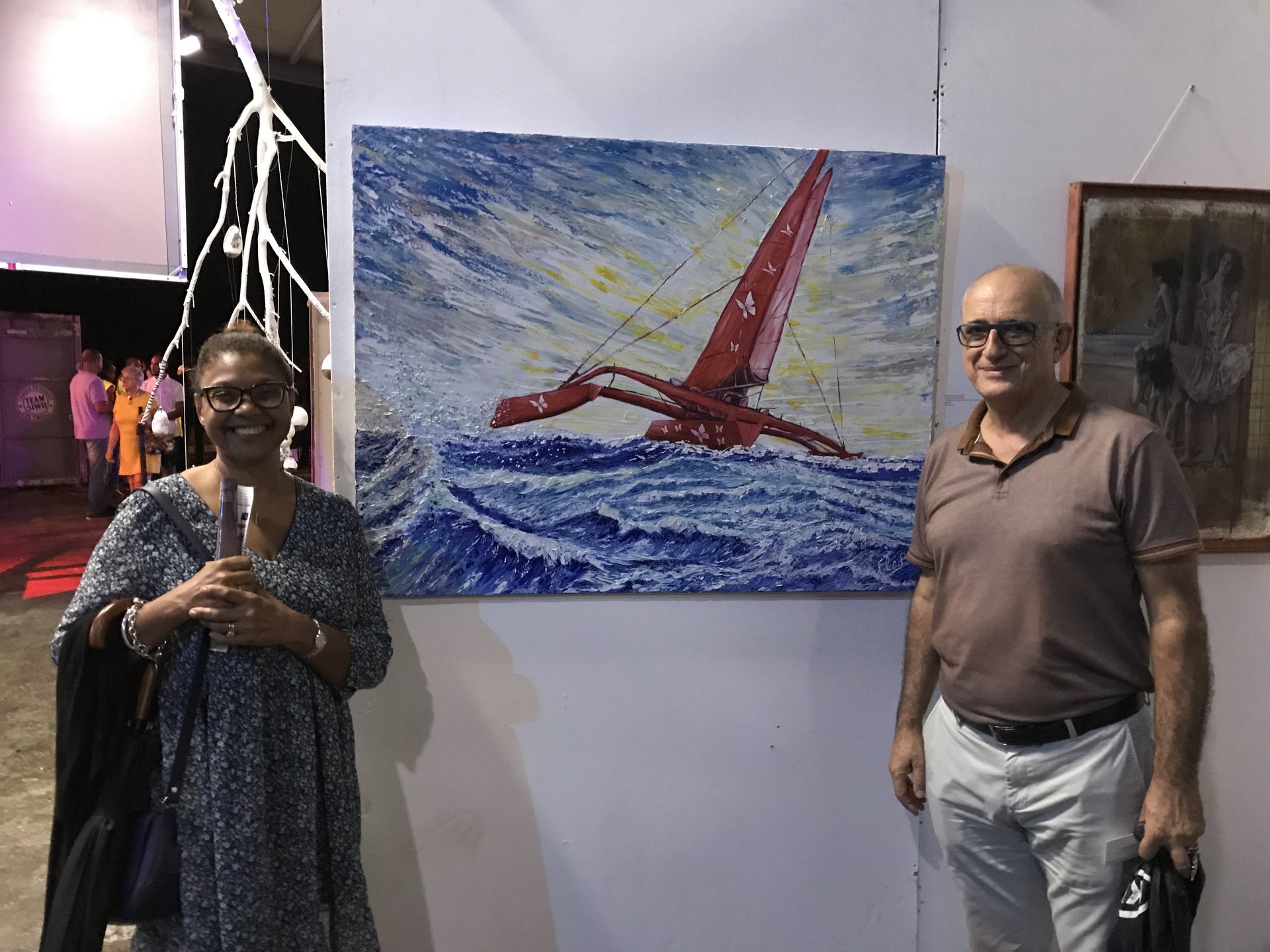 FLORENCE BONNOT PEINTRE DE LA NATURE PEINTURE CONTEMPORAINE CASES CREOLES