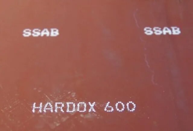 Ficha técnica Hardox 600