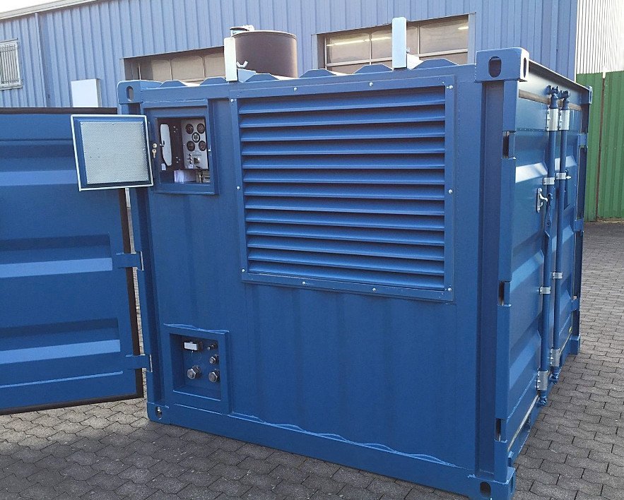 Containeraggregat bis 300 kW Leistung lieferbar