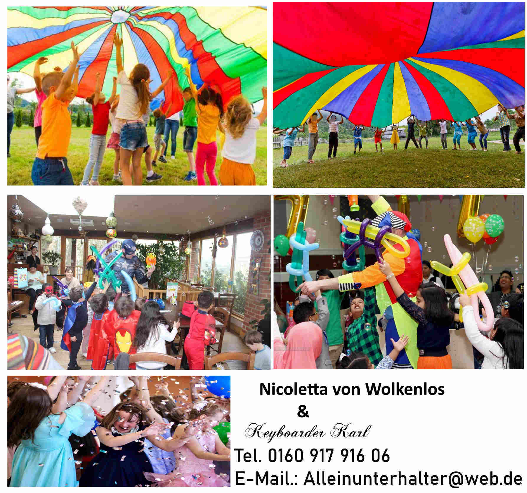 Kinderclown NRW - Service Angebote und Hinweise