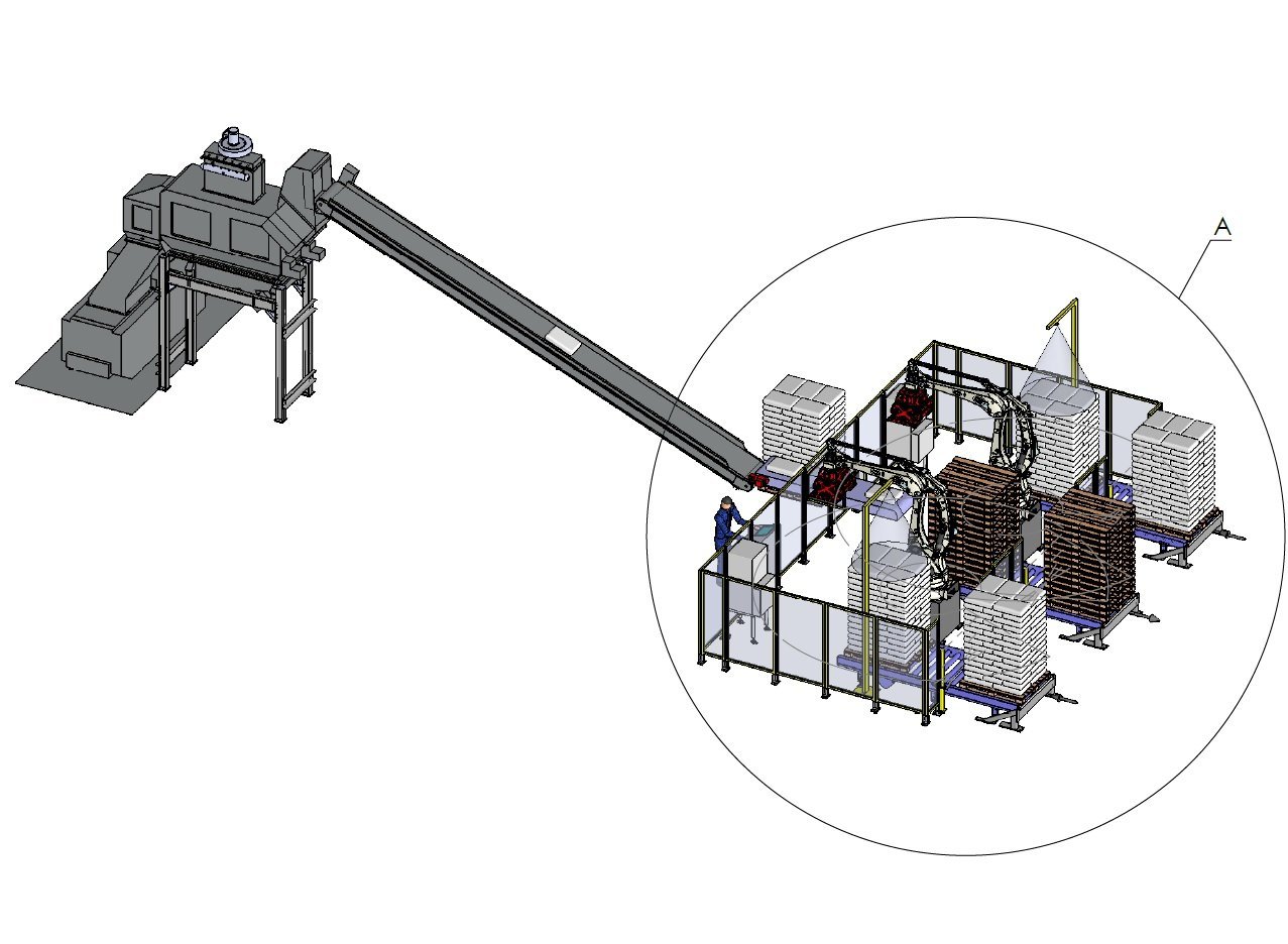 Bag emptying machines